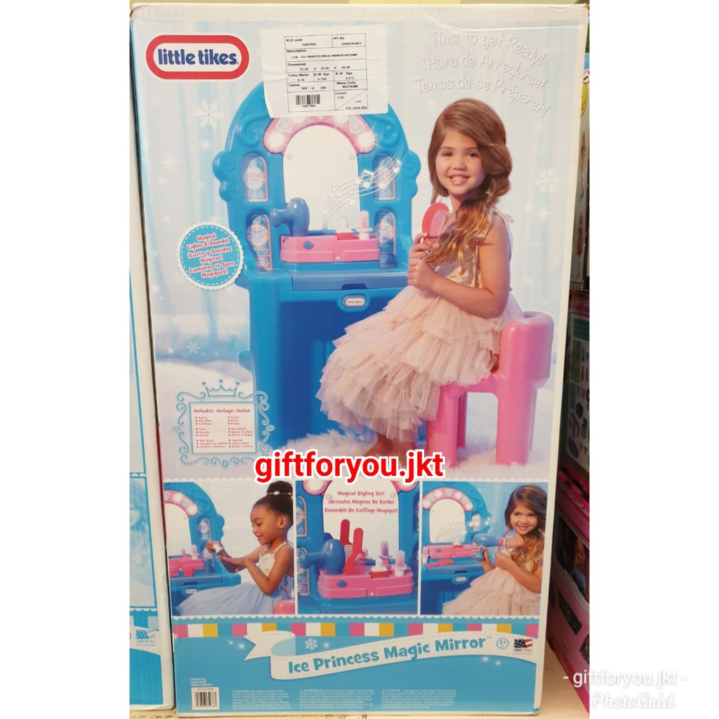 Jual Little Tikes Ice Princess Magic Mirror Roleplay Vanity Meja Rias ...