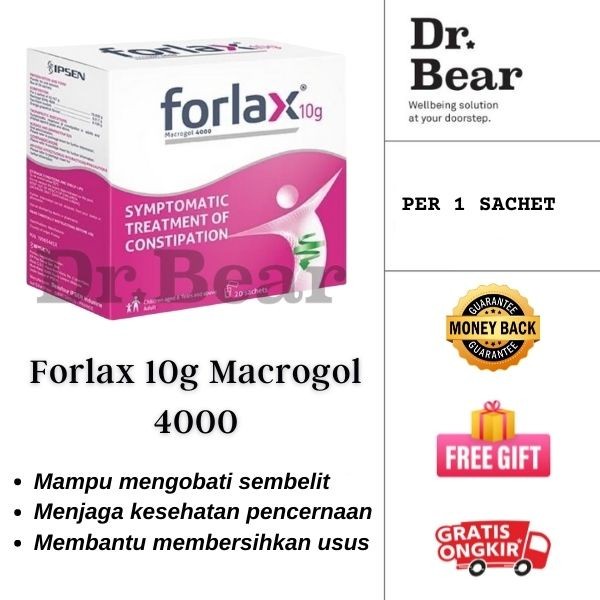Jual Forlax 10g Macrogol 4000 Mengatasi Gangguan Pencernaan | Shopee ...