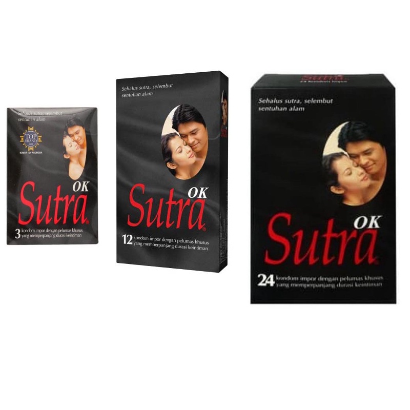 Jual PRIVASI AMAN Kondom Sutra Ok 12 s Kondom Sutra Hitam isi 12s 12 pcs Keunggulan Kondom Tahan ...
