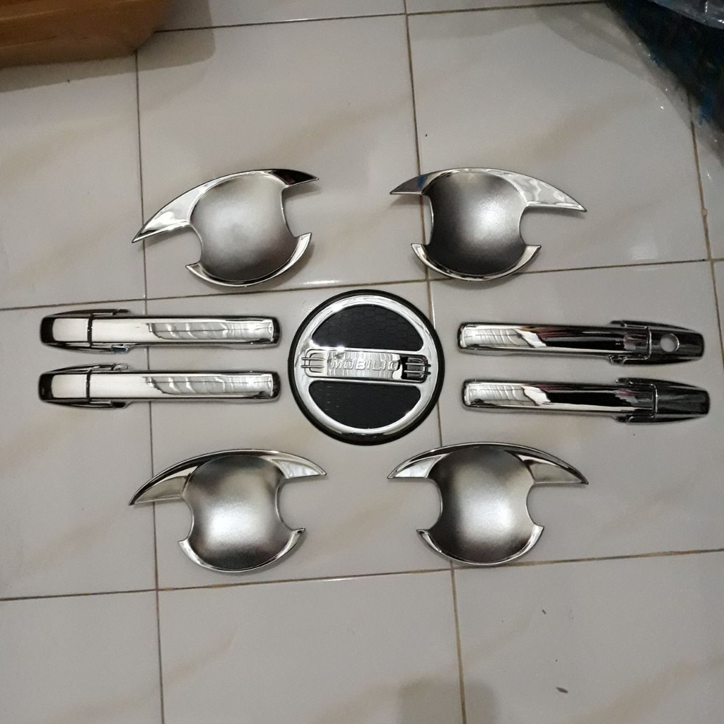 Jual paket handle + outer + tutup tangki mobilio luxury black | Shopee Indonesia