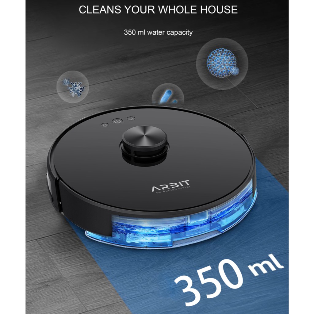 Jual Harga murah - Laser Robot Vacuum Cleaner Multi Floor TUYA ( Sapu Pel Lantai) | Shopee Indonesia