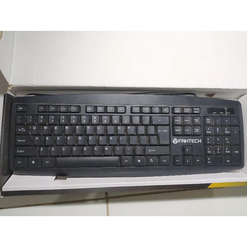 Jual [PRELOVED] Keyboard dan Mouse Fantech KM-100 ORIGINAL Mulus ...