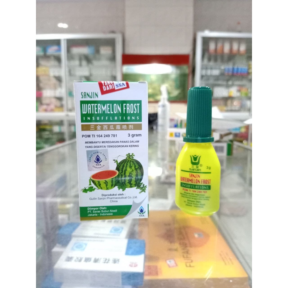 Jual Sanjin Watermelon Frost - Obat Cina Pereda Sariawan Panas Dalam ...