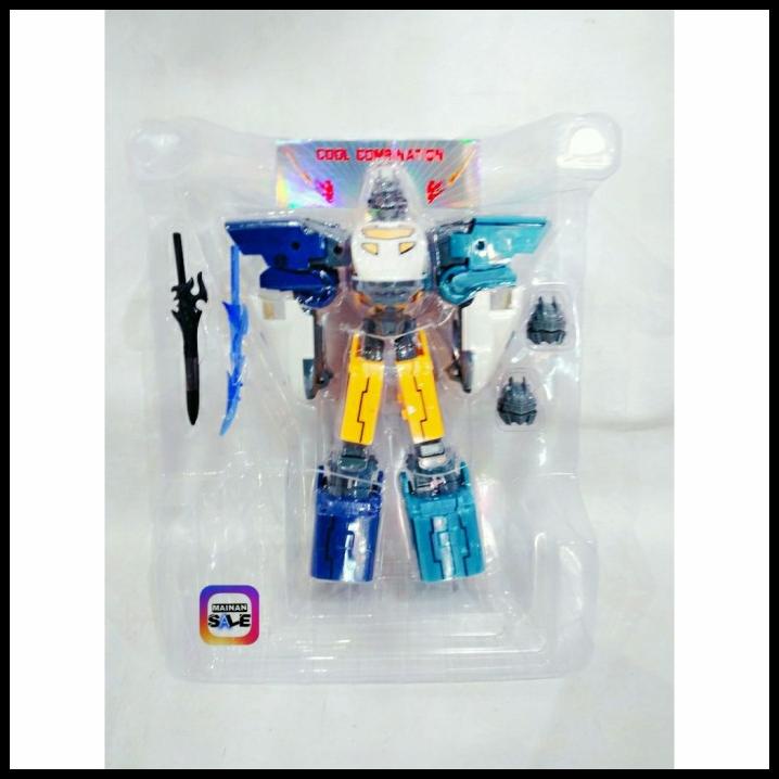 Jual Terdiri Dari 3 Kereta Cepat Yang Bisa Di Rakit Jadi Robot Tinggi ...