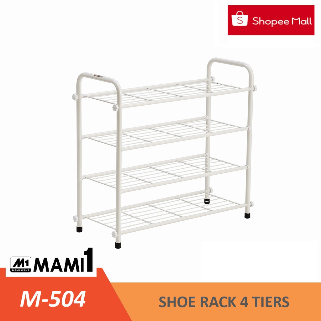 Jual MAMI1 M-504 Shoe Rack 4tiers | Shopee Indonesia