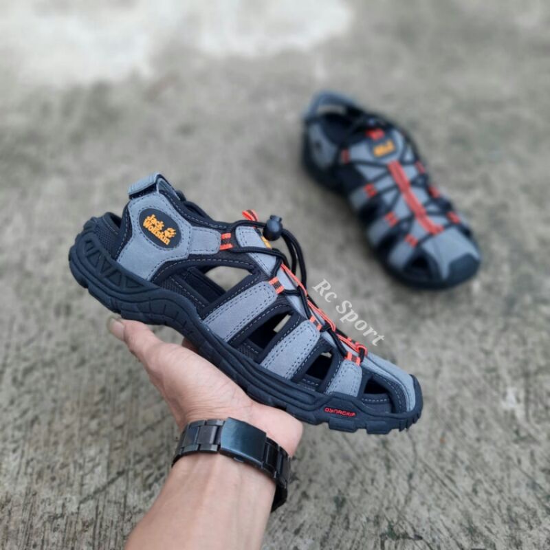 Jual Sandal Gunung . Sendal Pria Outdoor . Jacks Wolfskin . Sepatu ...