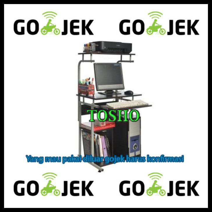 Jual TERMURAH Meja Komputer Lunar H905 Besi Kayu Laptop Printer Kantor Minimalis | Shopee Indonesia