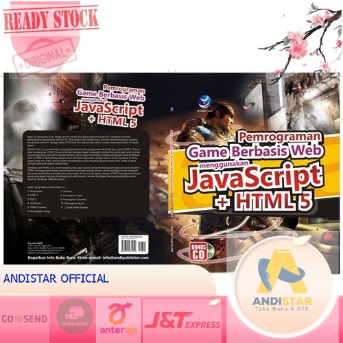 Jual Pemrograman Game Berbasis Web Menggunakan Javascript Html 5 Cd