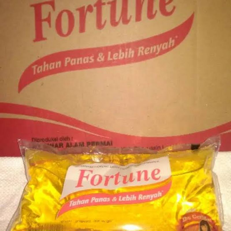 Jual Minyak Goreng Fortune Bantal 1 Liter Dus | Shopee Indonesia