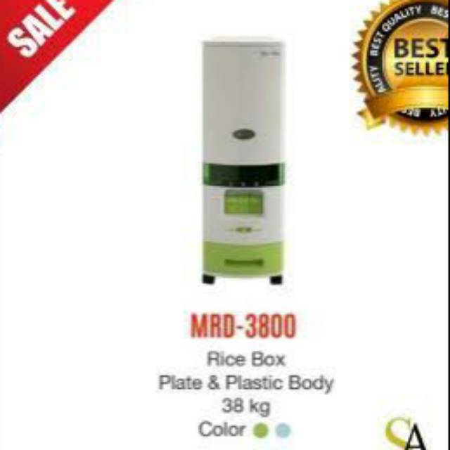 Jual Rice Box Maspion MRD- 3800 (38kg) | Shopee Indonesia