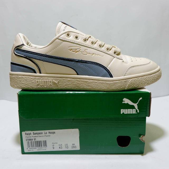 Jual Puma Ralph Samson White Blue | Shopee Indonesia