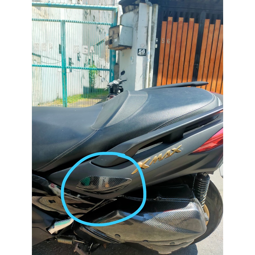 Jual Variasi Samping Xmax carbon Kevlar pelindung body Samping Yamaha ...
