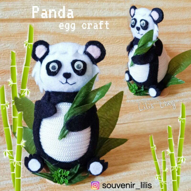 Jual panda egg craft | Shopee Indonesia