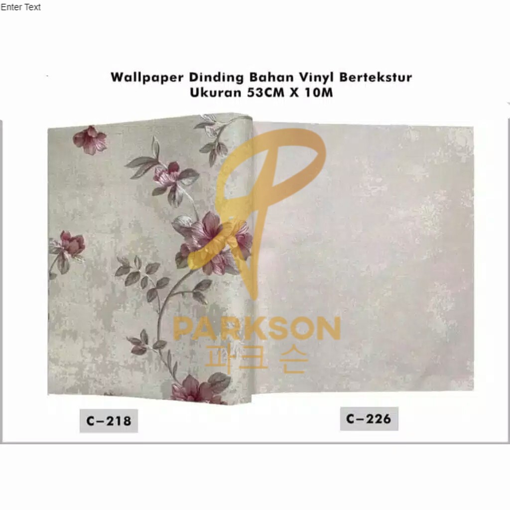 Jual Wallpaper dinding vinyl motif bunga warna merah dasar putih couple | Shopee Indonesia