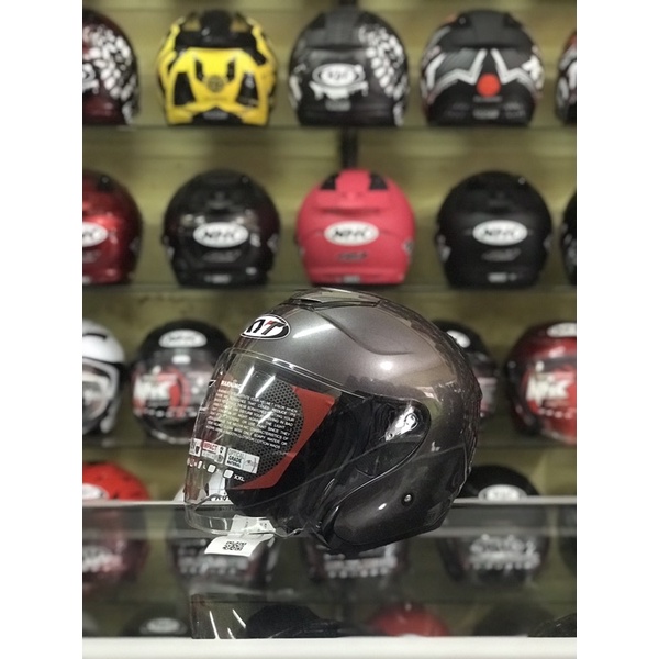 Jual HELM KYT KYOTO ORIGINAL WARNA GUNMET/ABU TUA | Shopee Indonesia