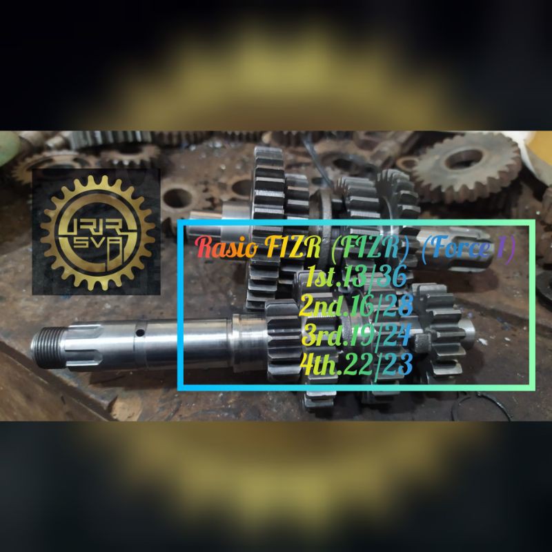 Jual Gigi Rasio Gear Ratio Gir Rasio Yamaha F1ZR (FIZR) (FIZ R) Force1 ...