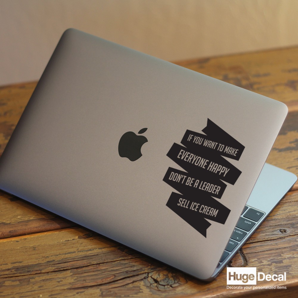 Jual decal sticker macbook stiker laptop - motivation quote steve jobs 1 | Shopee Indonesia