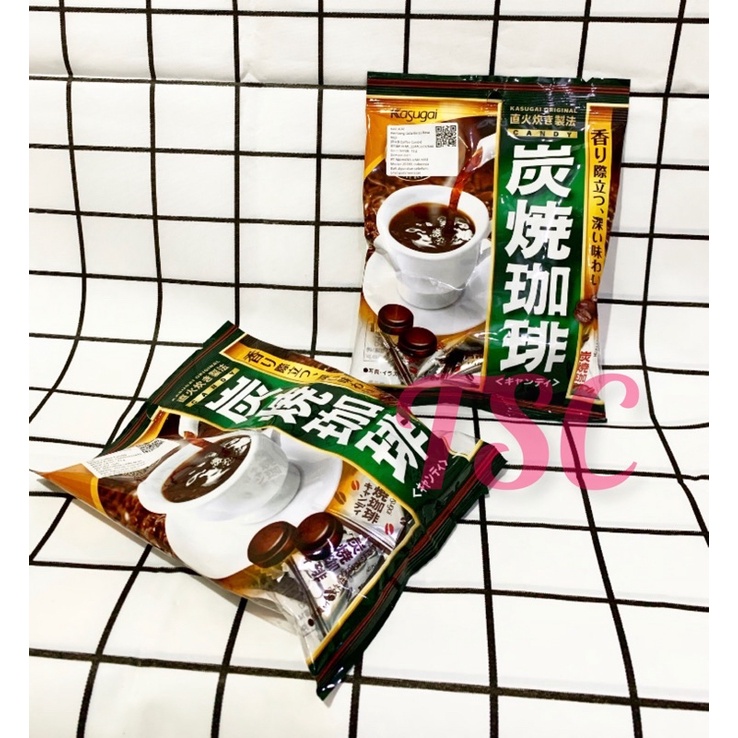 Jual Kasugai Black Coffee Candy Kasugai Original Candy 73gr Permen Kopi ...