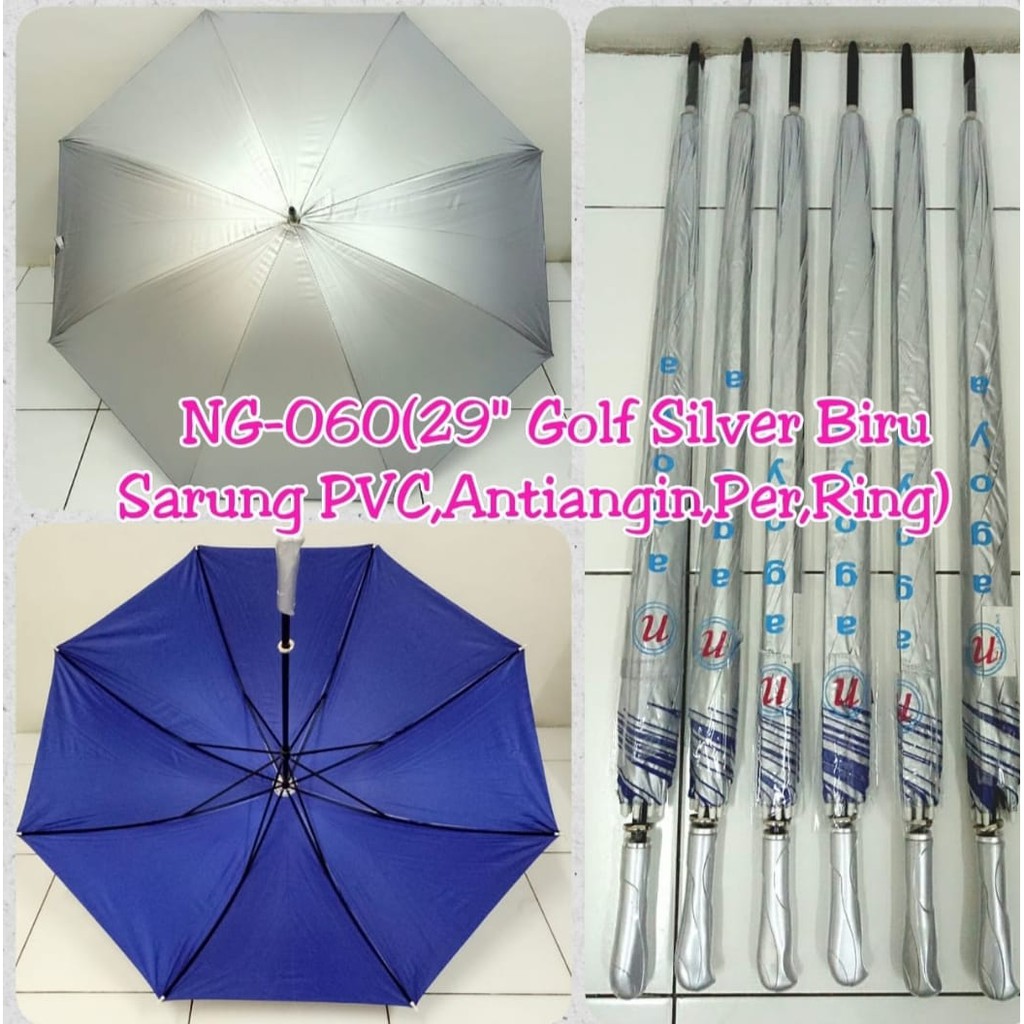 Jual Payung Golf Silver NAGOYA NG-060 (29 Inch) | NG-060SD BD (30 Inch) | NG-070 (29 Inch) | NF ...