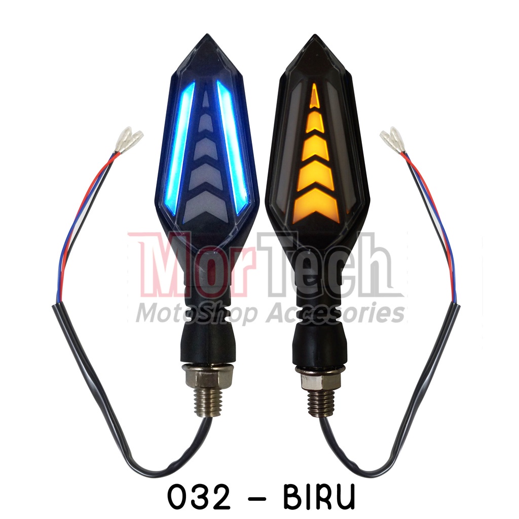 Jual Variasi Lampu Sein LED Running model panah Sen Running Flowing berjalan DRL Senja LED 2 ...