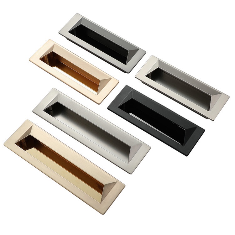 Jual H118-S Handle Tanam Silver Tarikan Laci Gagang Lemari | Shopee ...