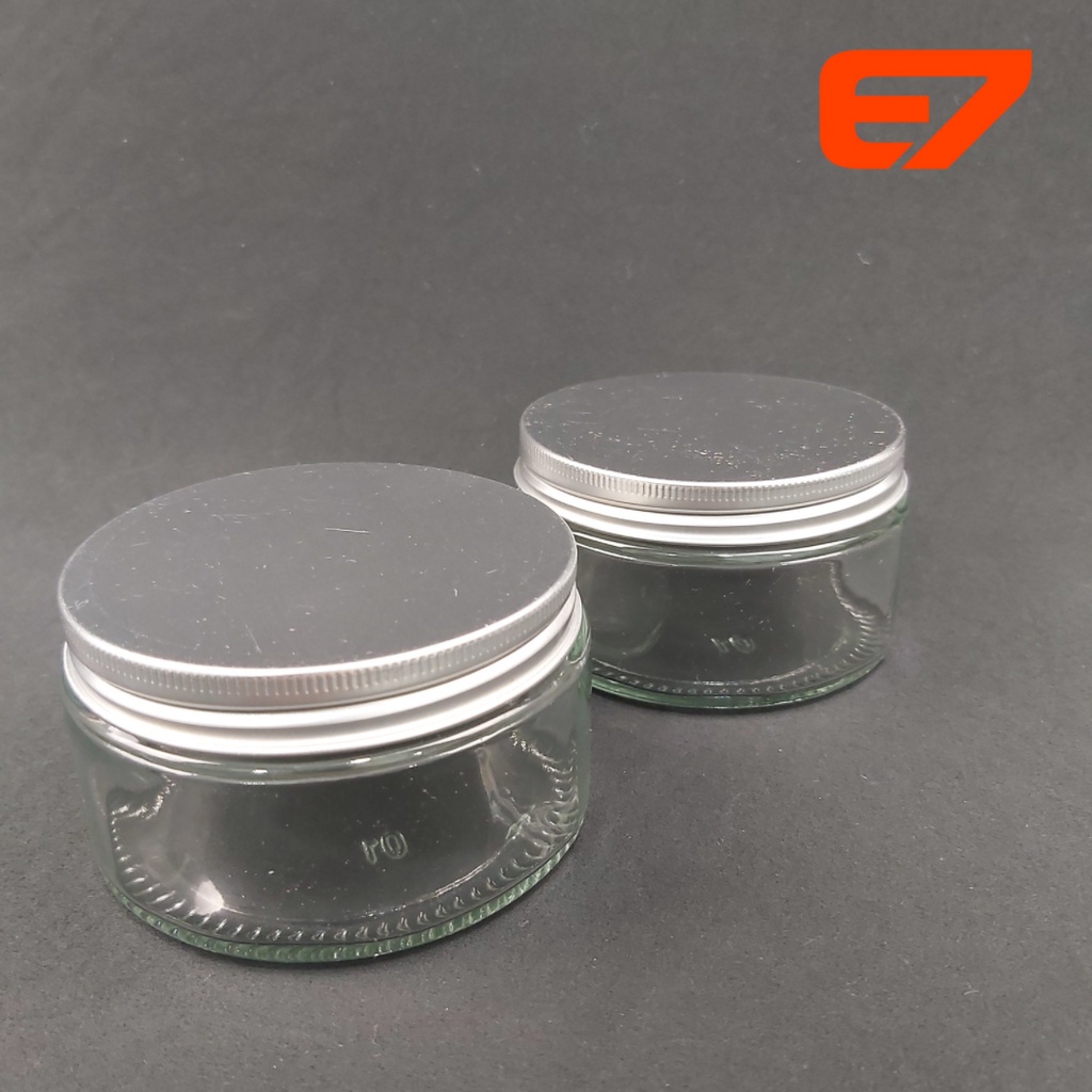 Jual Jar Kaca Beling Botol Kaca Toples Mini Tutup Aluminium 250ml ...