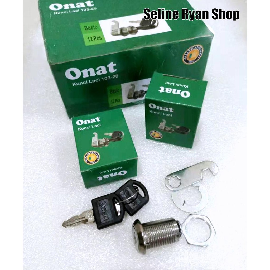 Jual Kunci Loker / Cam Lock ONAT 103-25mm | Shopee Indonesia