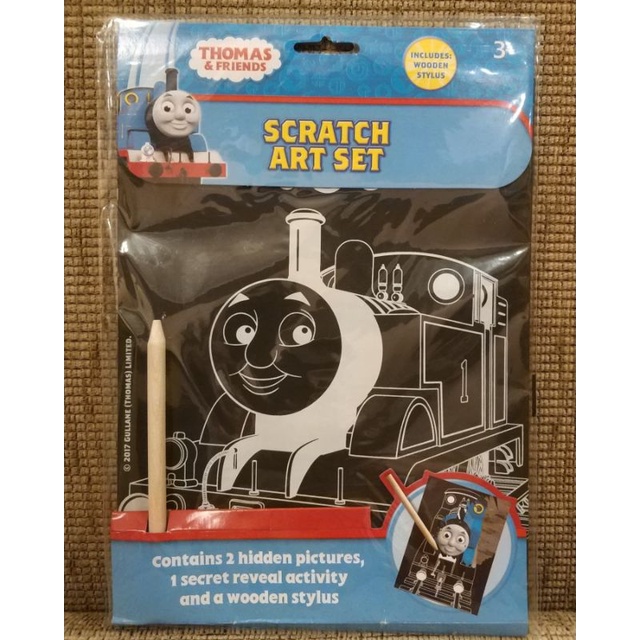 Jual Buku Aktivitas Scratch Art Set Thomas and Friends | Shopee Indonesia