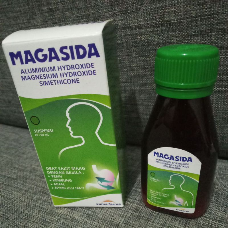 Jual Magasida Suspension 60ml obat Maag | Shopee Indonesia
