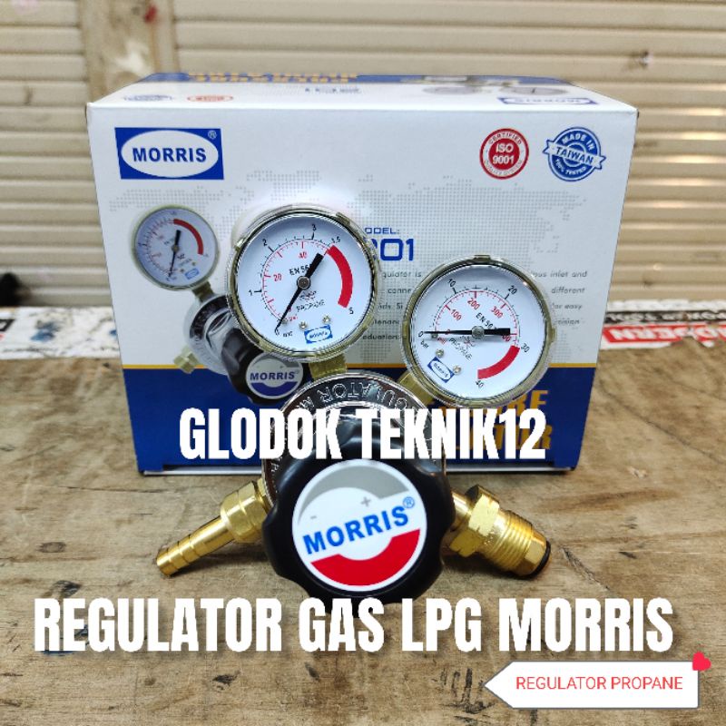Jual REGULATOR LPG MORRIS MODEL 201 / REGULATOR GAS PROPANE MORRIS ...
