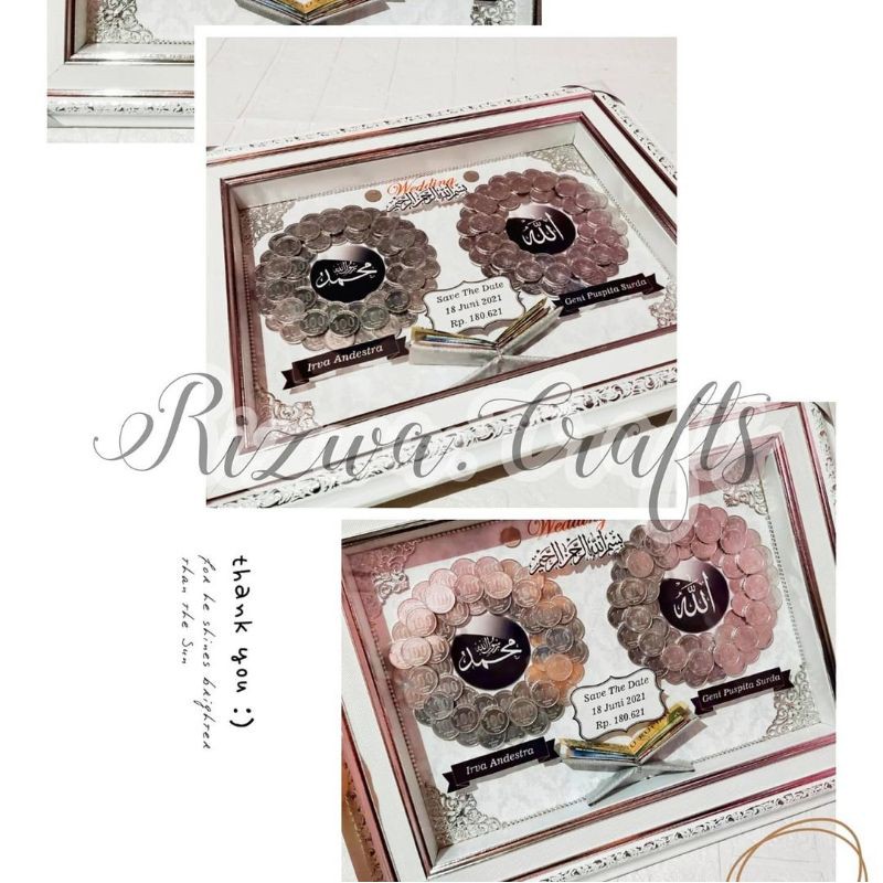 Jual mahar/ mahar koin/ mahar pigura/ mahar pernikahan/ mahar kawin ...