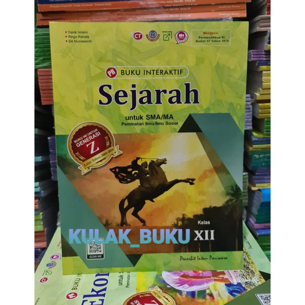 Jual Buku lks pr interaktif sejarah kelas XII,12 tahun 2022 kurikulum merdeka belajar intan ...