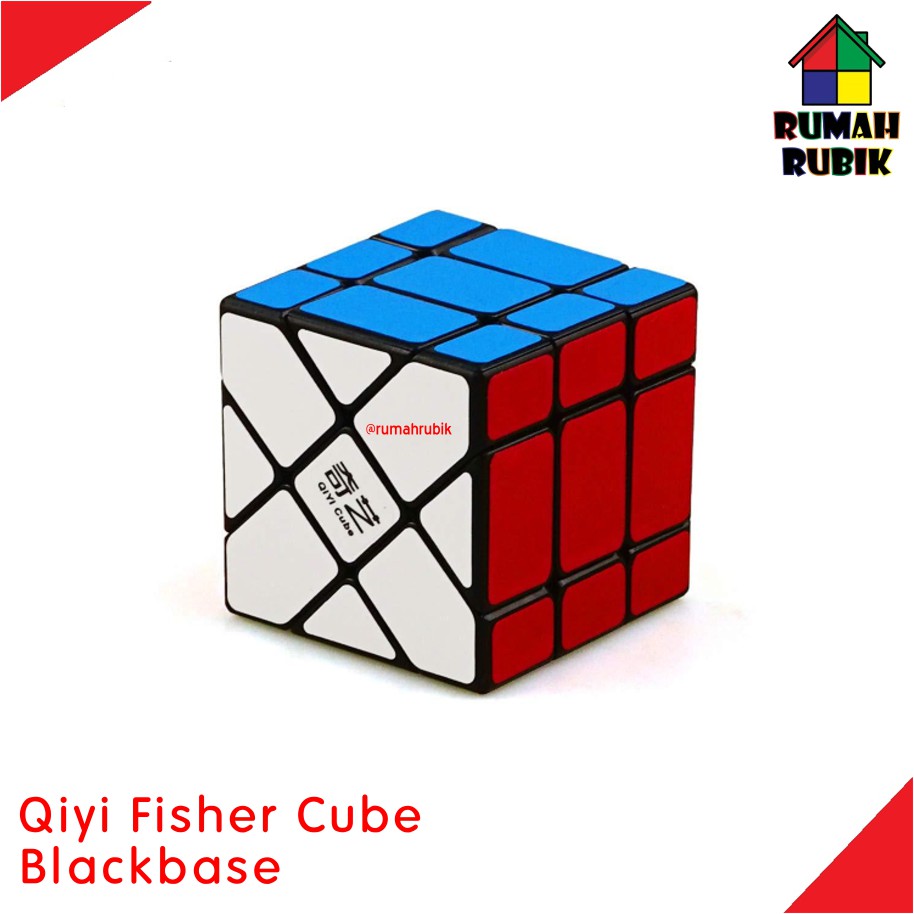 Jual Rubik Fisher Cube Qiyi BLACKBASE | Shopee Indonesia
