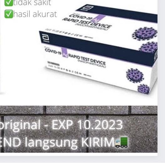 Jual Abbott antigen bioquick nasal naso ECER per SET | Shopee Indonesia