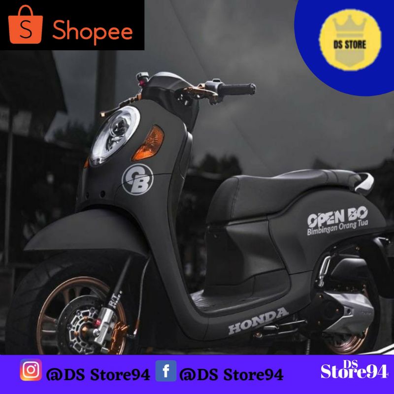 Jual stiker open bo sutting maxdecal scoopy, beat | Shopee Indonesia