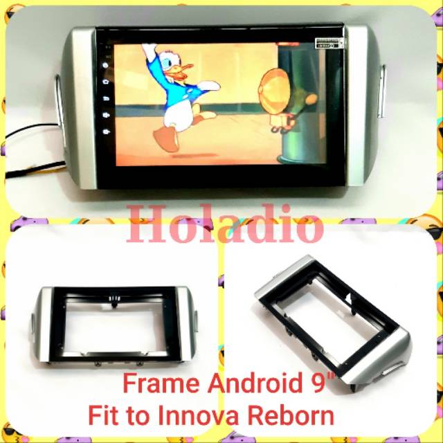 Jual FRAME HEAD UNIT ANDROID 9" & 10" TO INNOVA REBORN / FRAME 9 INCH ...