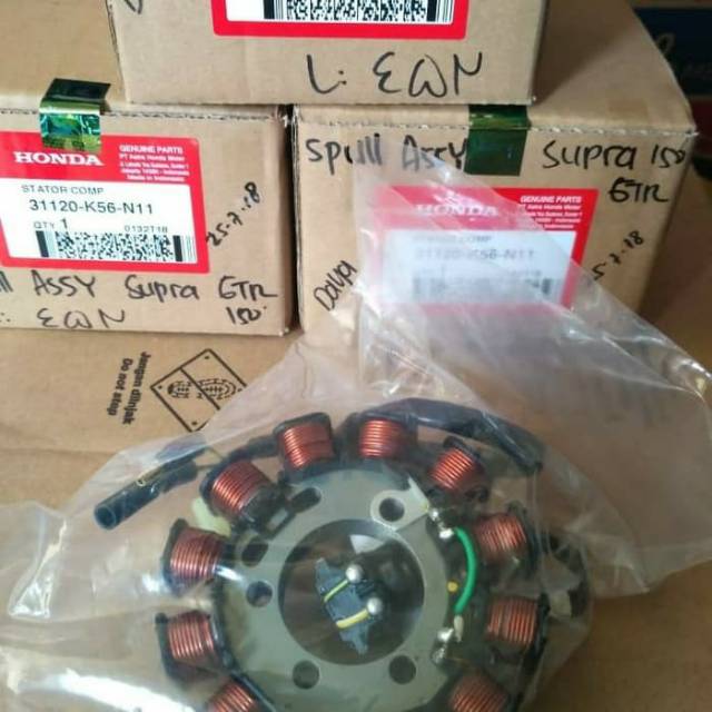 Jual STATOR COMP SEPULL SPULL SPUL SUPRA GTR 150 31120-K56-N11 ASLI ...
