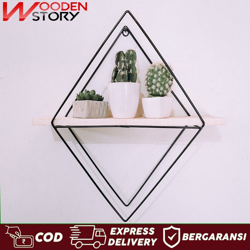 Jual Hiasan dinding - dekorasi dinding - rak dinding besi- dekorasi ...