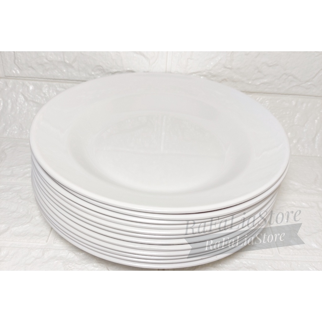 Jual PAKET MURAH 3 PCS PIRING MAKAN MELAMIN 9 INCHI.PIRING BULAT TEBAL ...