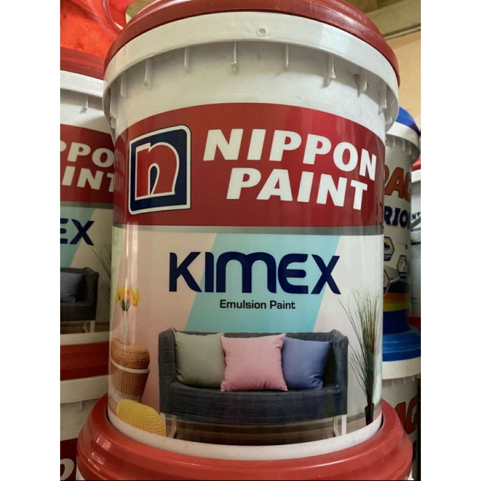 Jual CAT TEMBOK NIPPON PAINT PUTIH KIMEX BS 9102 20KG 20 KG 9102 SS BAGUS | Shopee Indonesia