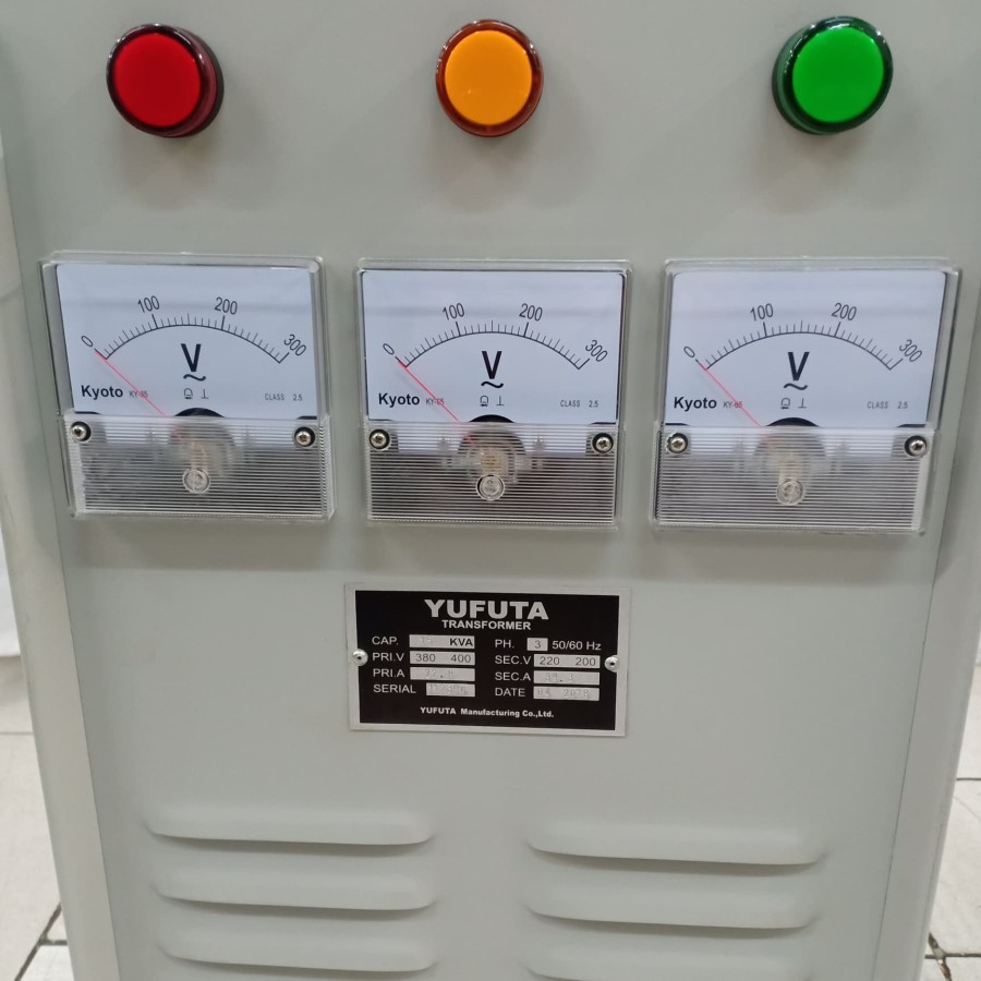 Jual Trafo Yufuta Auto Transformer Full Tembaga 7.5 kva 3 phase 380V-400V/200V- 220V | Shopee ...