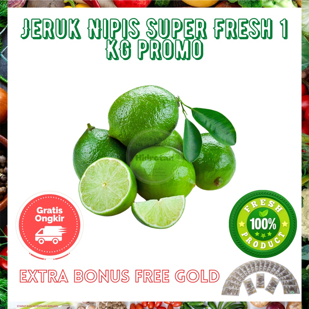 Jual Jeruk Nipis 1 kg | Paket Buah Buahan Segar Fresh Murah - ( Promo ...