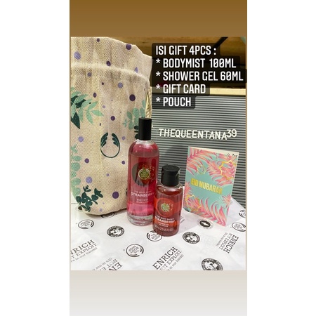 Jual Hampers The Body shop / Hampers lebaran / Gift set The body shop ...