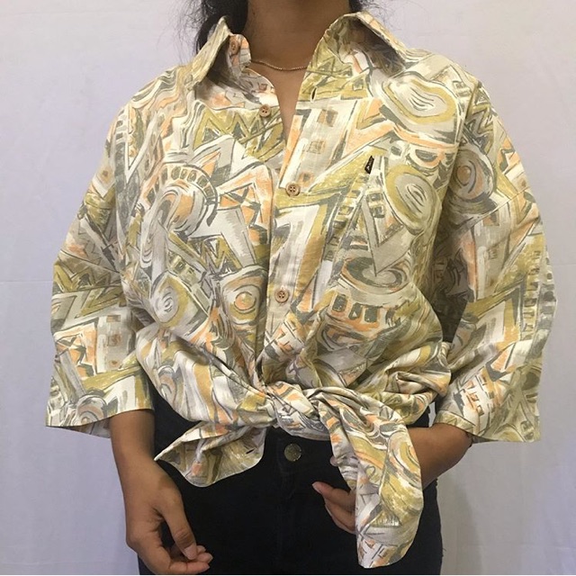 Jual Kemeja vintage (booked) | Shopee Indonesia