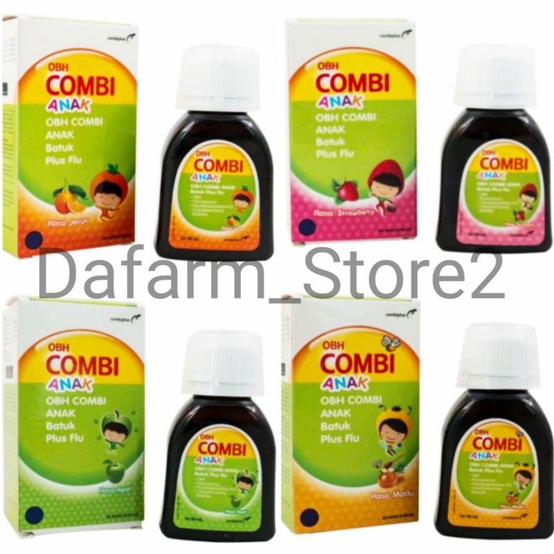 Jual OBH Combi Plus Anak 60 ml / Obat Batuk & Pilek / Demam / Sakit Kepala / Bersin-bersin ...