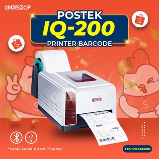 Jual Printer Cetak Label Thermal Barcode Postek IQ-200 Koneksi WiFi | Shopee Indonesia