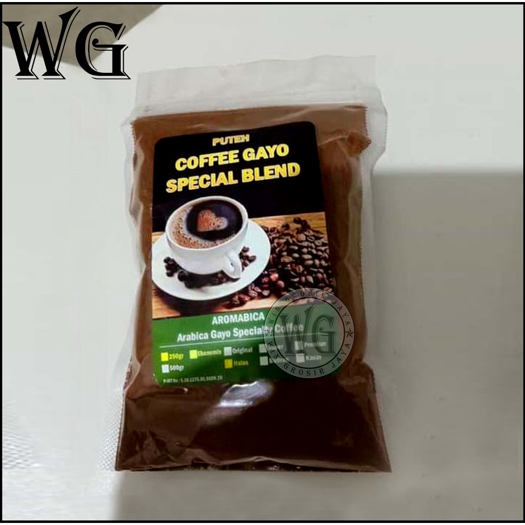 Jual Kopi Gayo Spesial Blend 250 Gram Kopi kemasan Halus | Shopee Indonesia