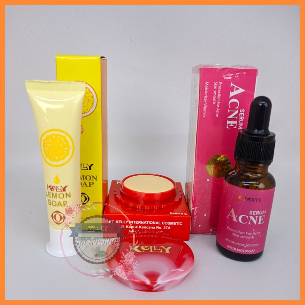 Jual BB _ PAKET 3 IN 1 Kelly Kosmetik - Kelly Pearl Cream 5gr - Kelly ...