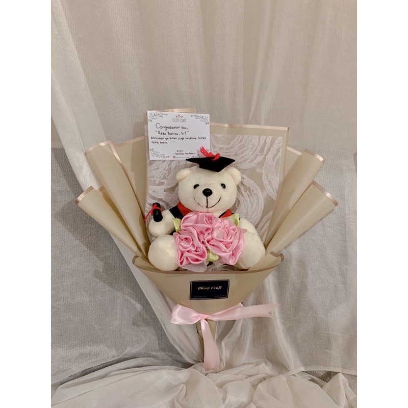 Jual Graduation bouquet/bouquet wisuda/ bouquet sidang/ buket bunga ...