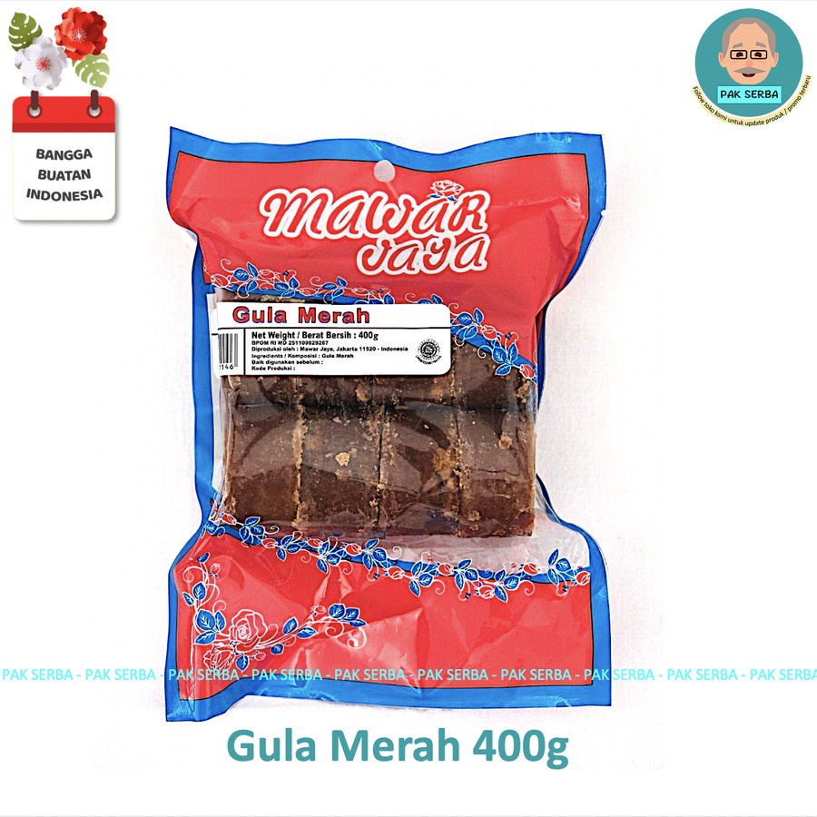 Jual Gula Merah Mawar Jaya 400g | Shopee Indonesia